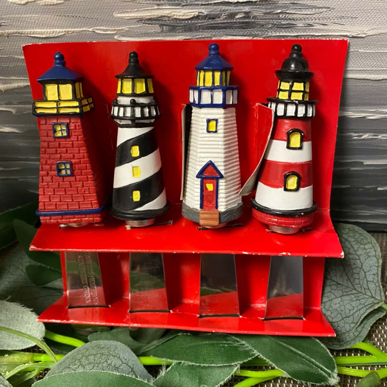 Novelty Lighthouse cheese knives Set/4