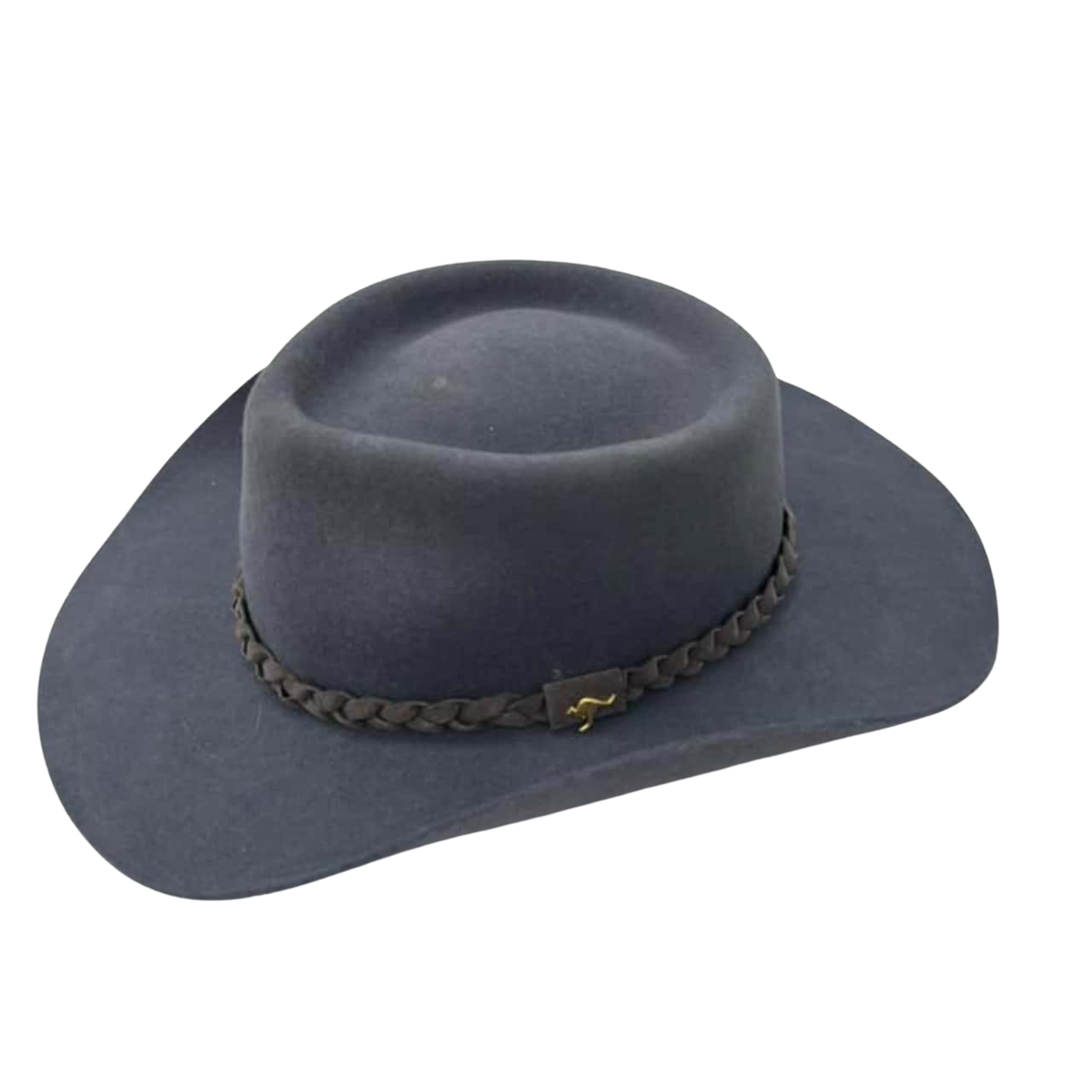Statesman Mens Size 60 Grey Cattleman Hat
