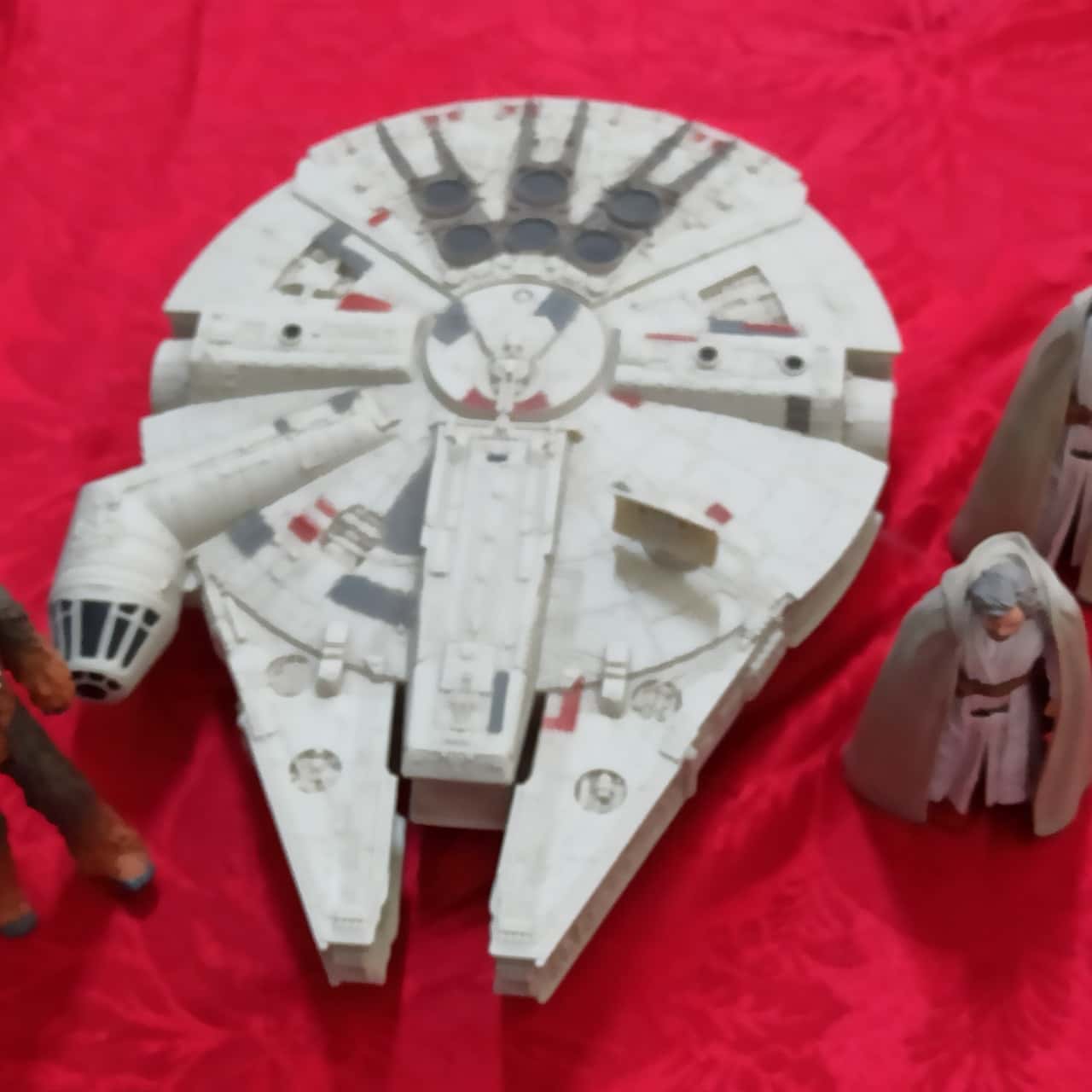 Star wars Toy Bundle Small Chewbacca, Small Luke Skywalker x2 ...