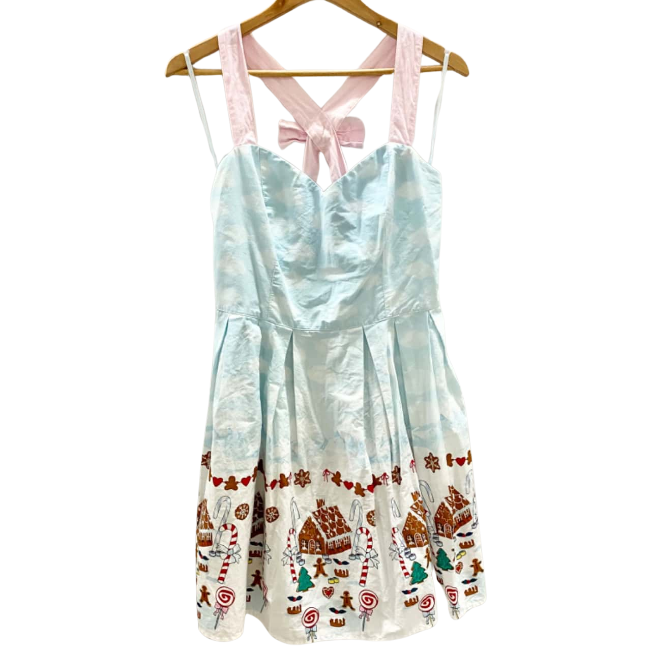Hell Bunny Ginger Bread House Dress Size XL (s)