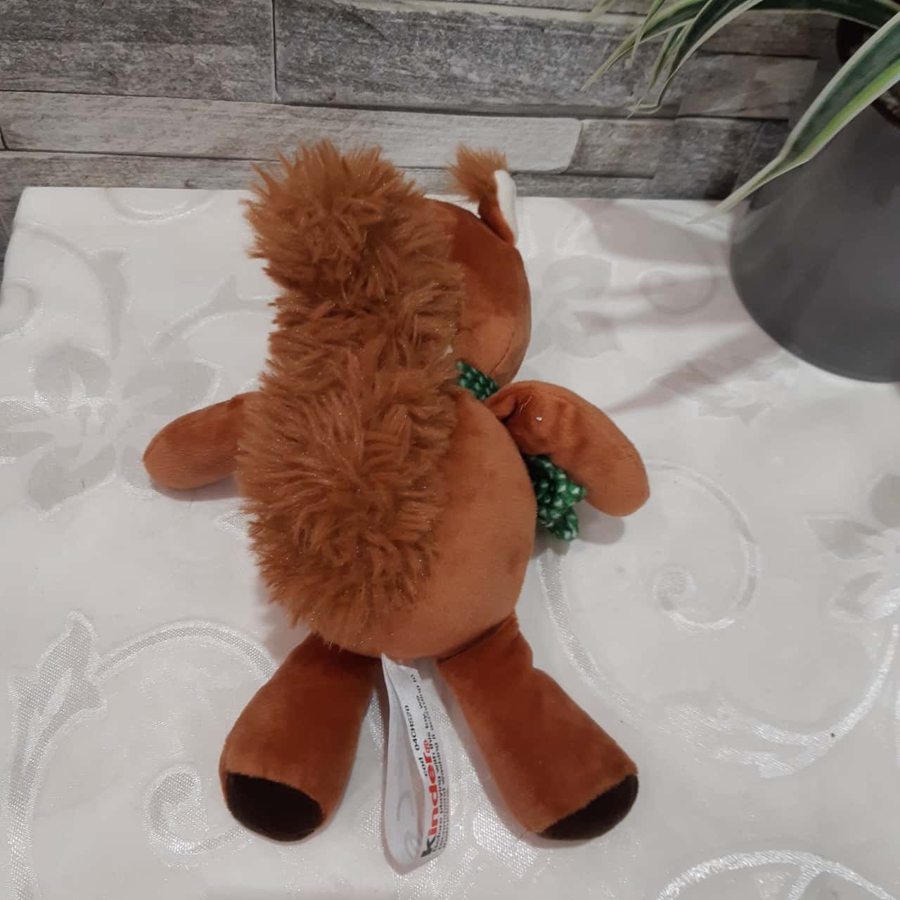 Ferrero Kinder Brown Squirrel Plush Toy