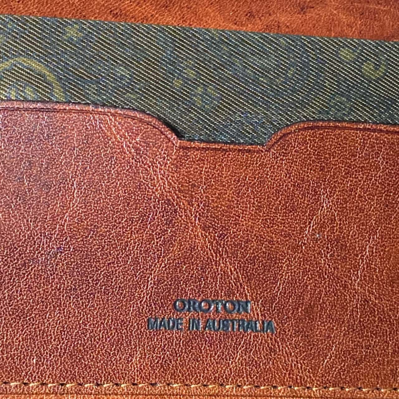 Oroton Tan Leather Card Wallet(s)
