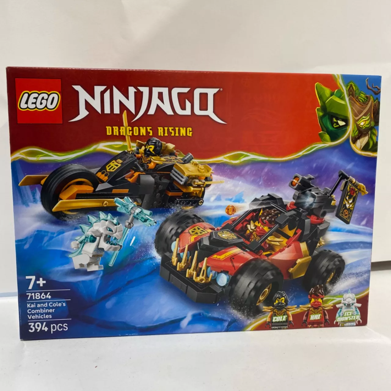 LEGO NINJAGO Kai and Cole’s Combiner Vehicles - In Package - Used Very ...