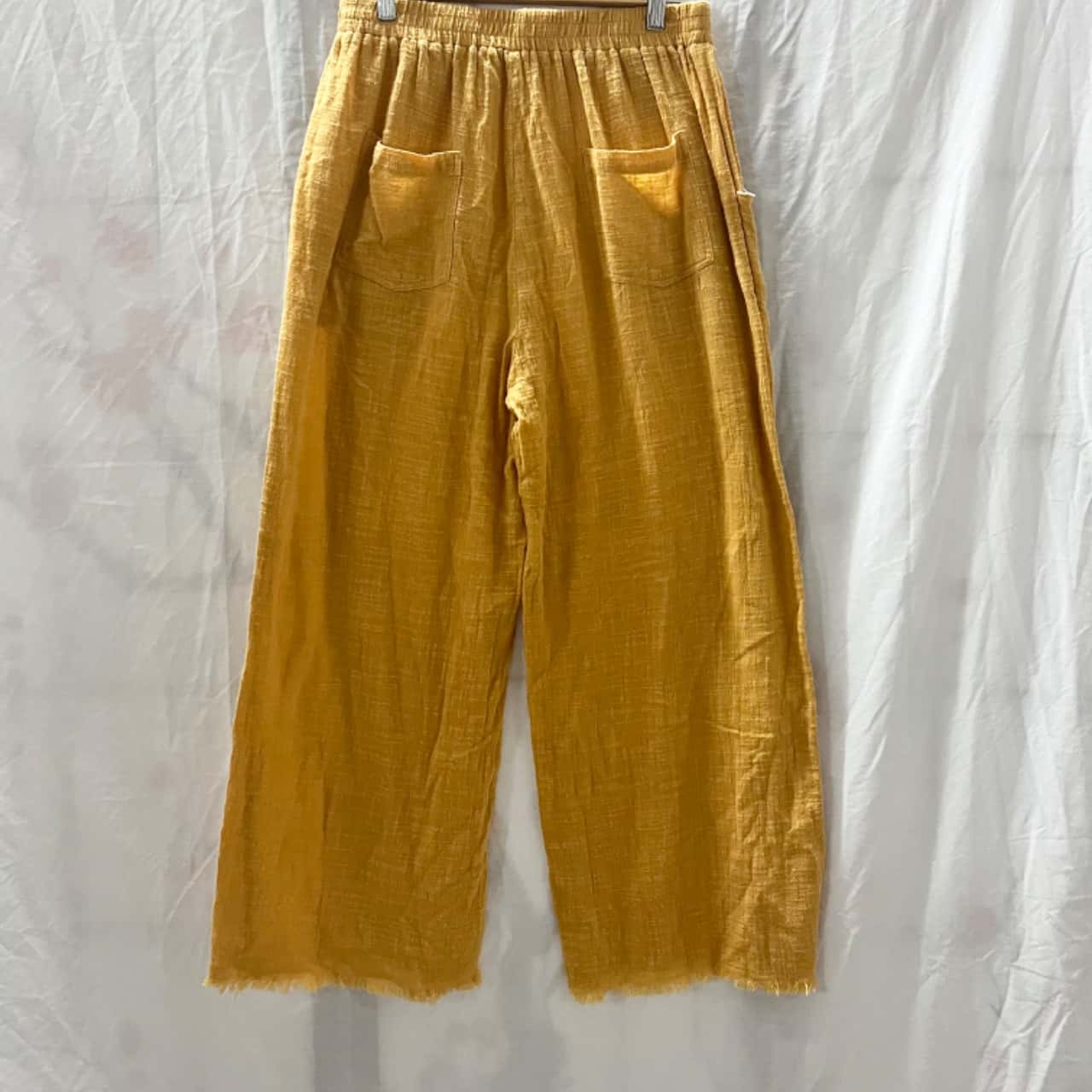 Ghanda Size M Wide Leg Mustard pants(s)