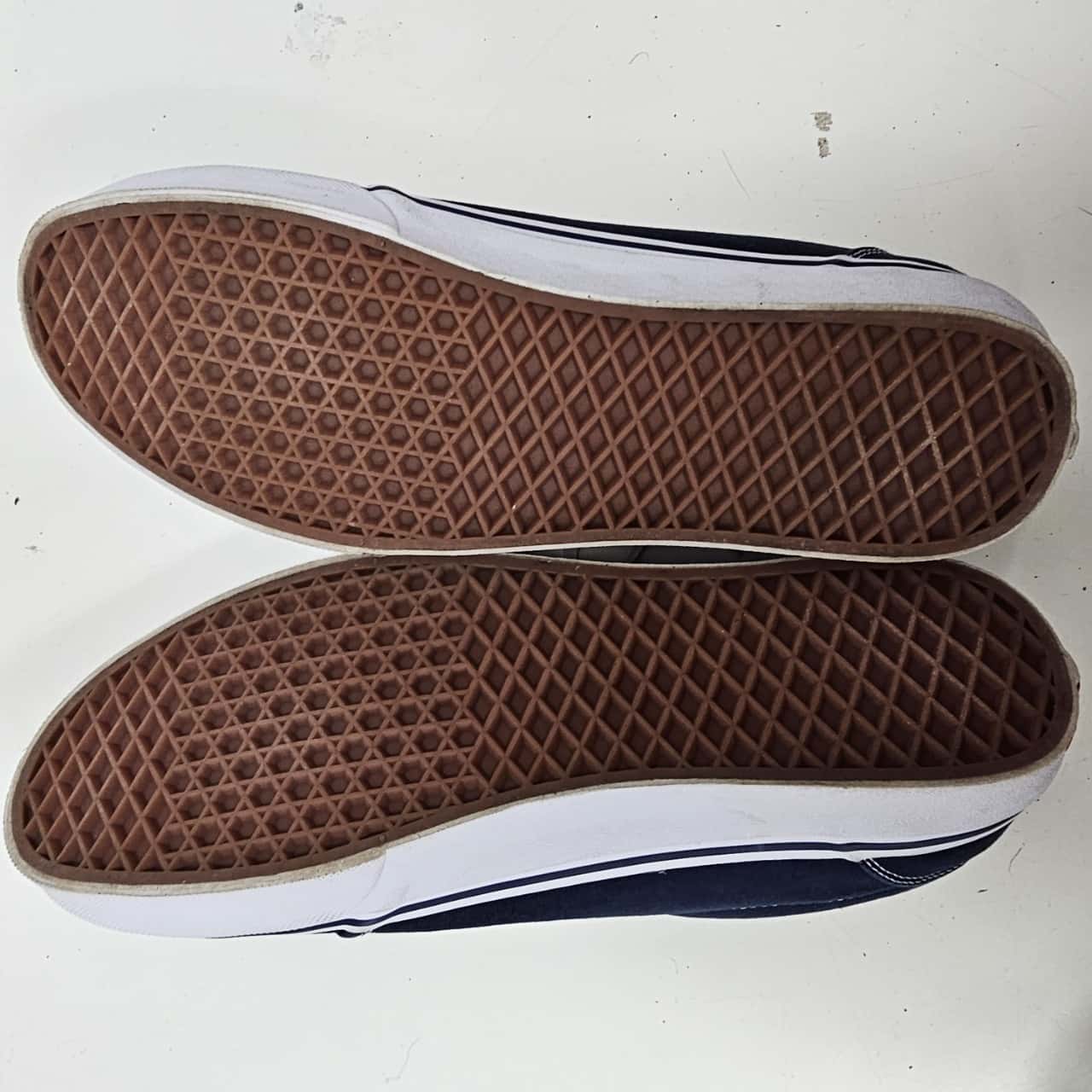 Vans Mens Size 13 (US) 106 Vulcanized Sneakers Blue (As New)(s)