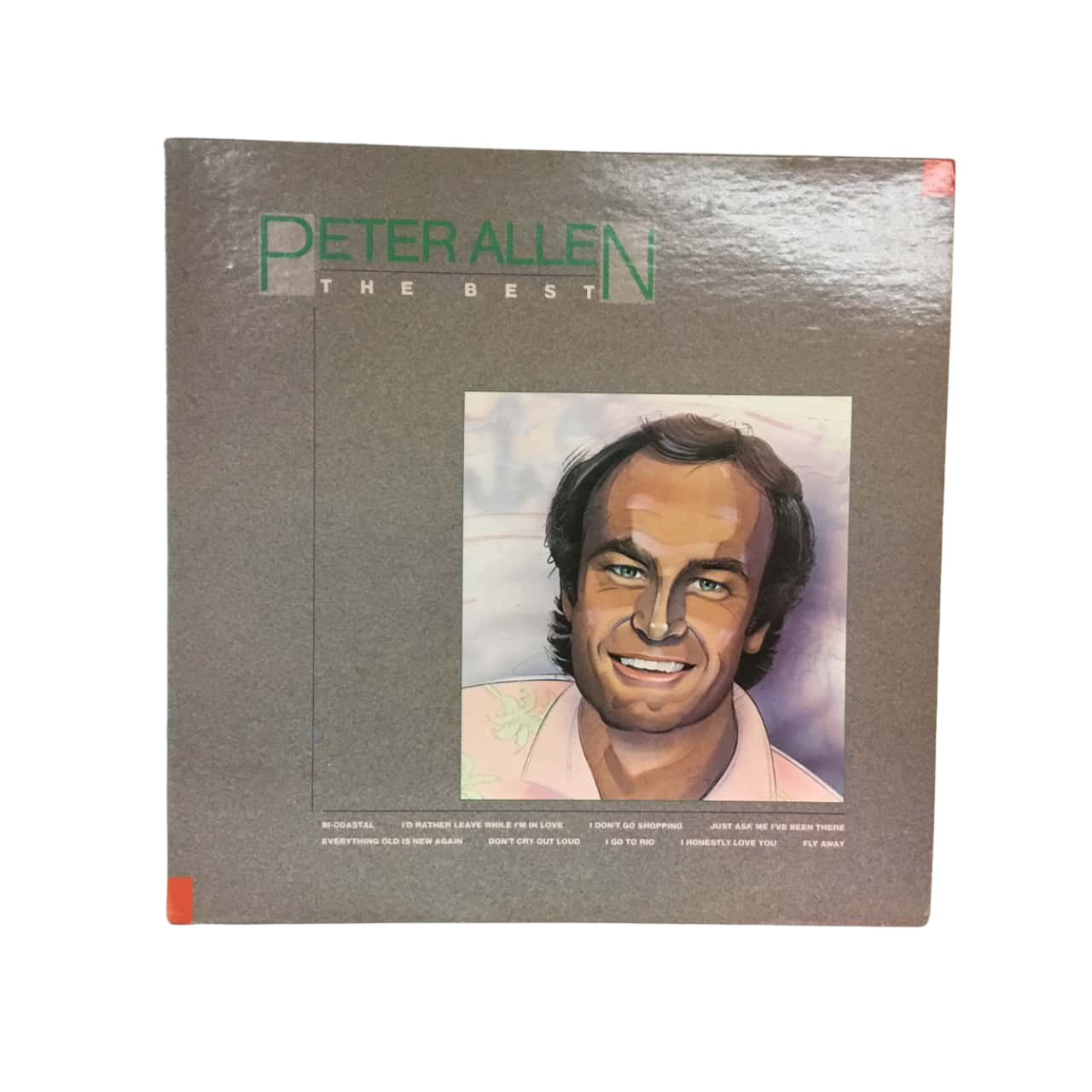 Vintage Peter Allen The Best LP Record