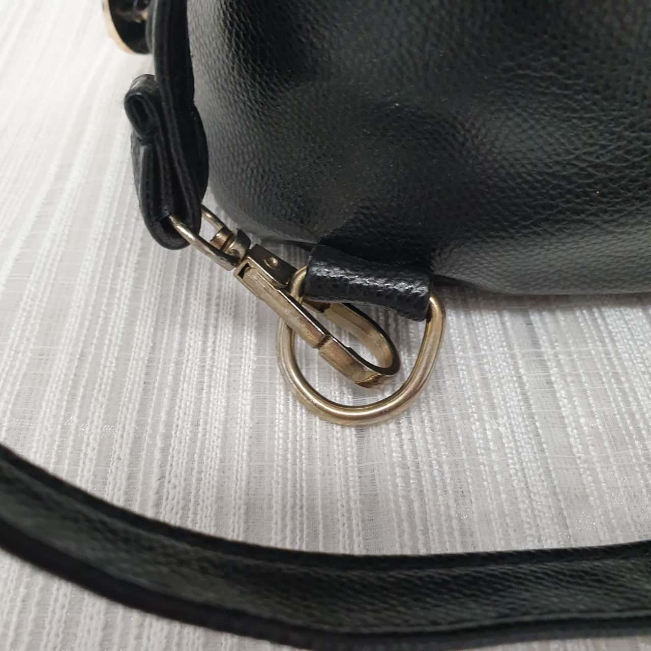 Want Absolutely Super Cute Gold Button & Diamante Stud Mini Draw String ...