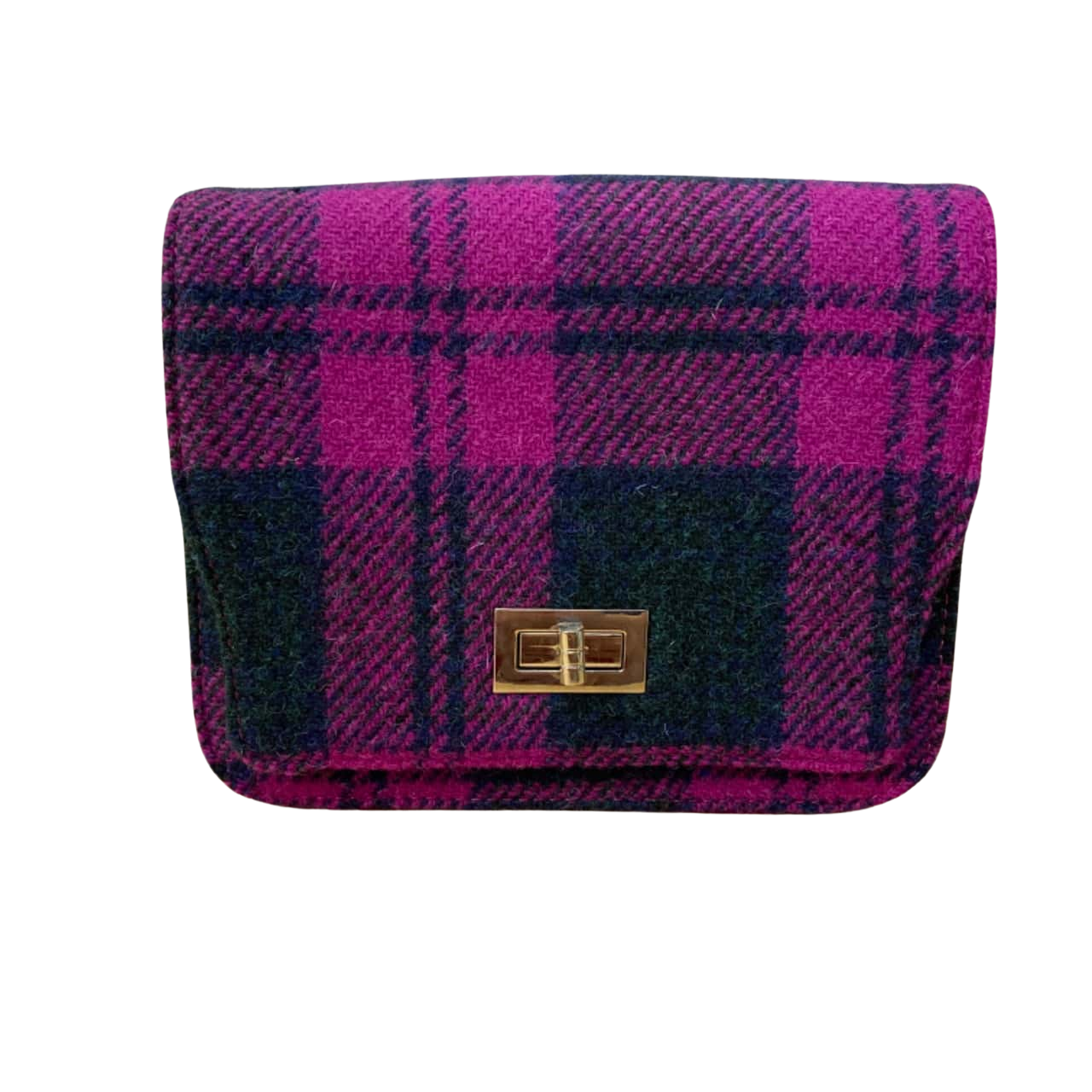 Harris Tweed Black/Purple Checked Handbag(s)