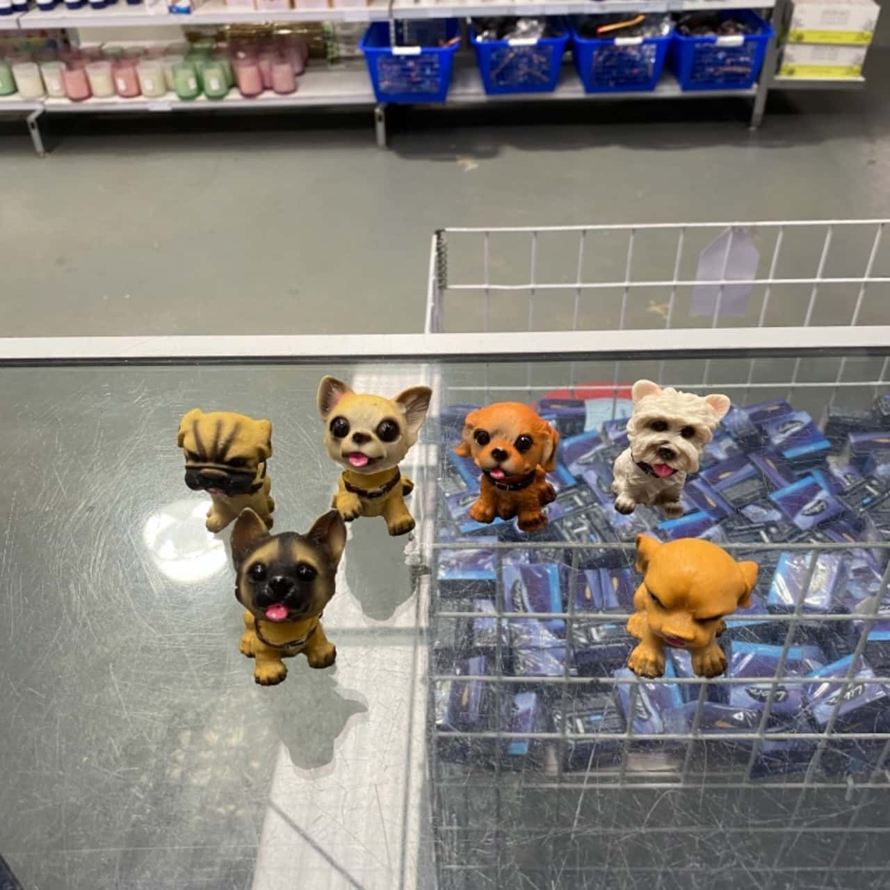 Dog Bobbleheads Figurines Set of 6 UAN