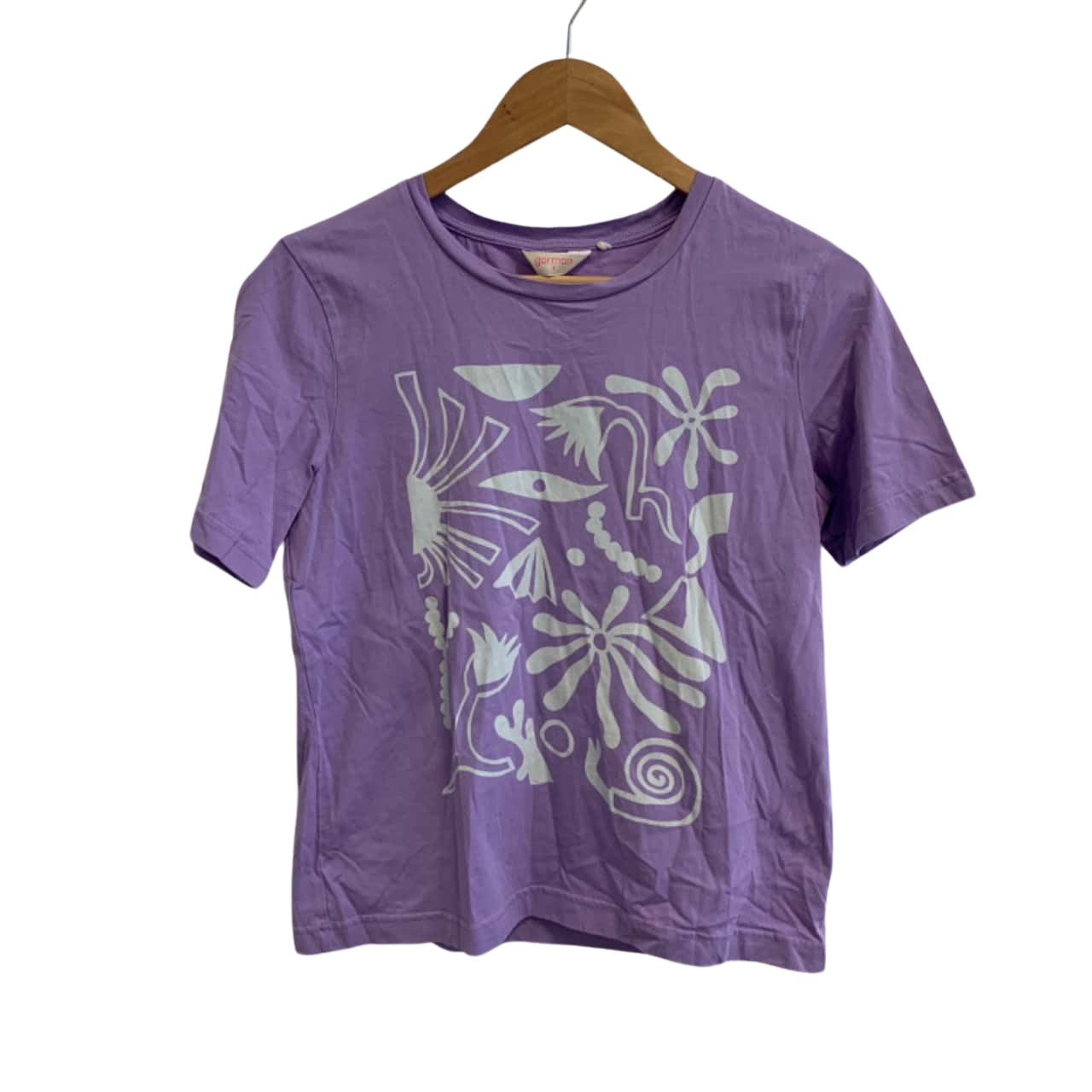 Gorman Size 8 Purple Graphic Tee