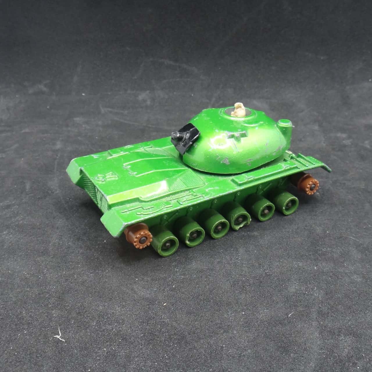 Vintage Matchbox Battle Kings Tank - 1974, Lesney Products K-102 M48 A2(s)