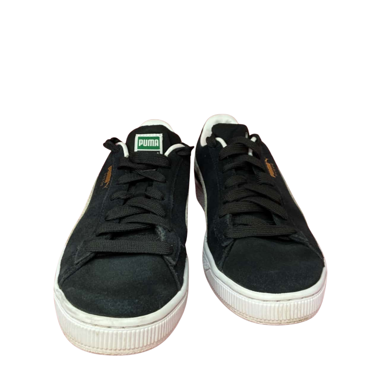 Puma Unisex Size 38 Black Sneakers