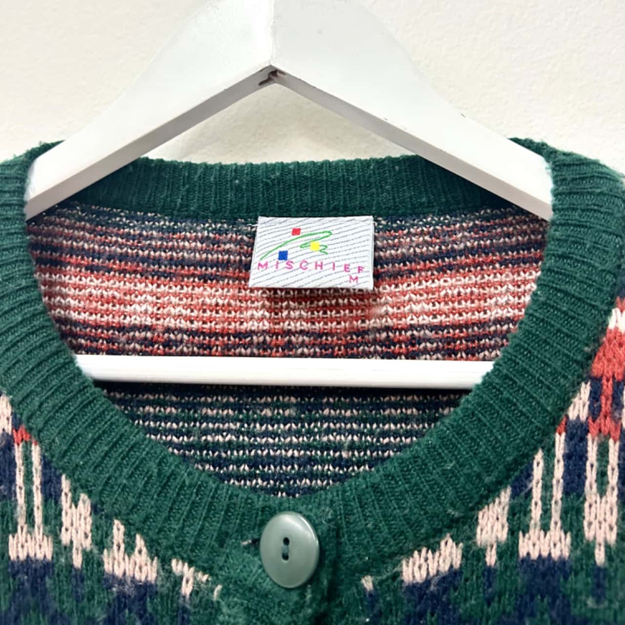 1980’s Retro Cardigan Knitwear Nordic Vintage Winter(s)