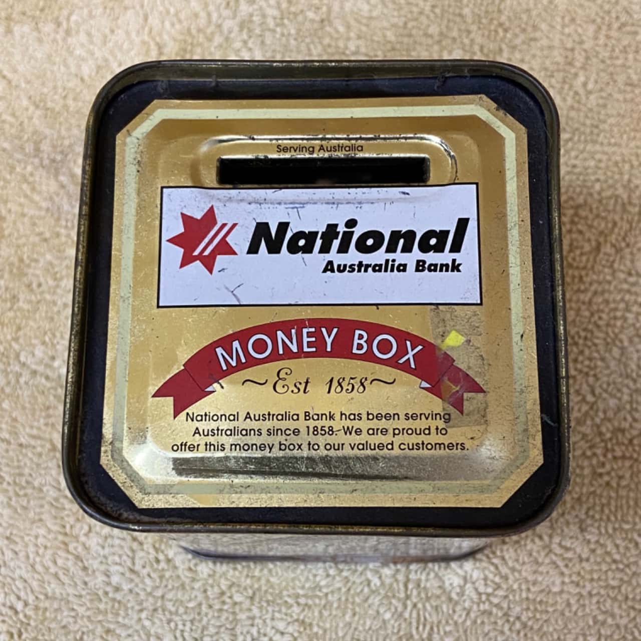 Vintage National Australia Bank Money Box(s)