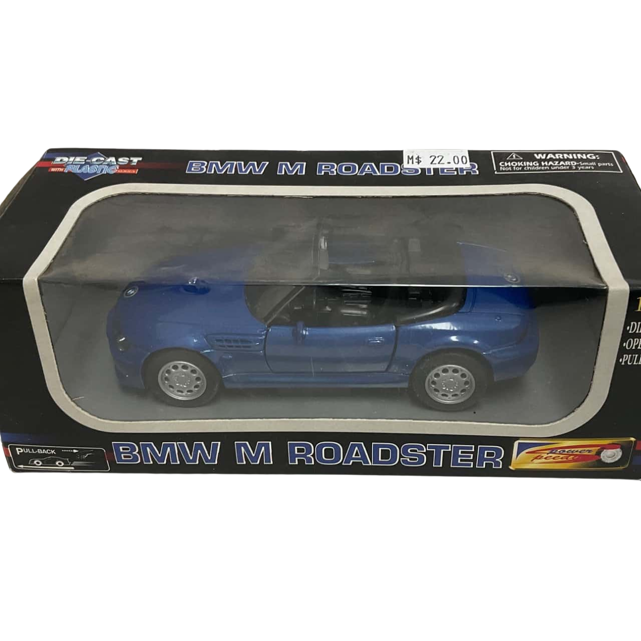 NEWRAY CITY CRUISER COLLECTION 'BMW Z3 M ROADSTER' METALLIC BLUE. 1:32 ...