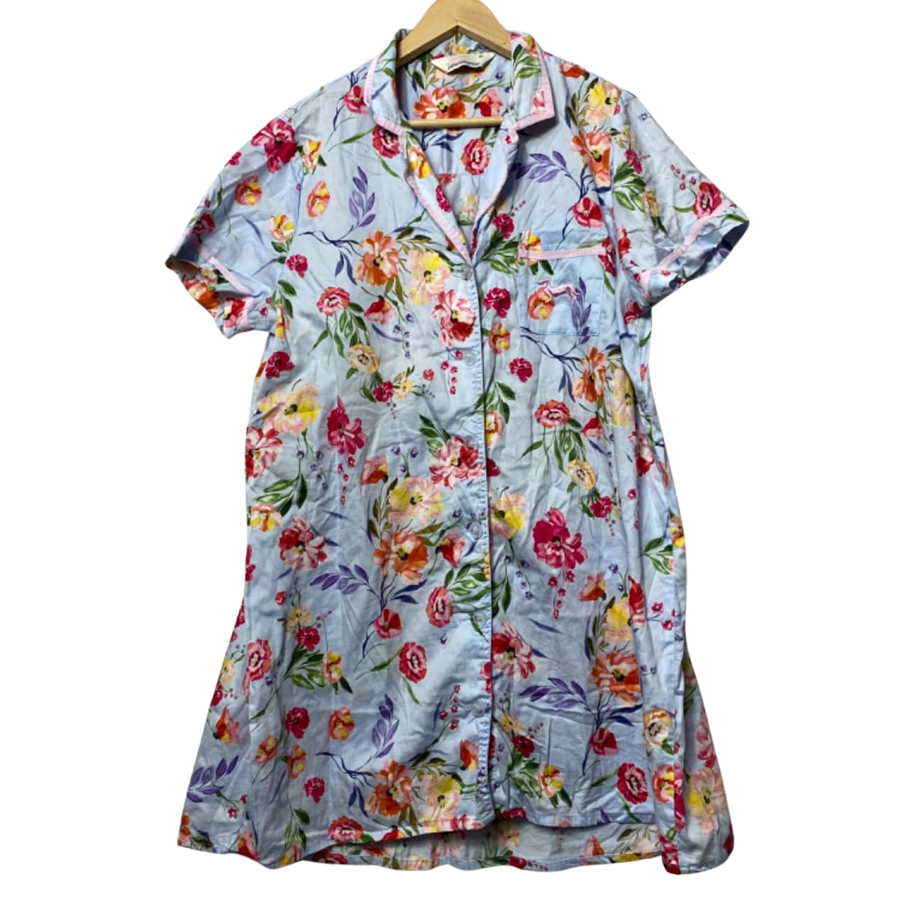 Women’s Peter Alexander Size XL Blue / Floral / Multicoloured Nightie ...