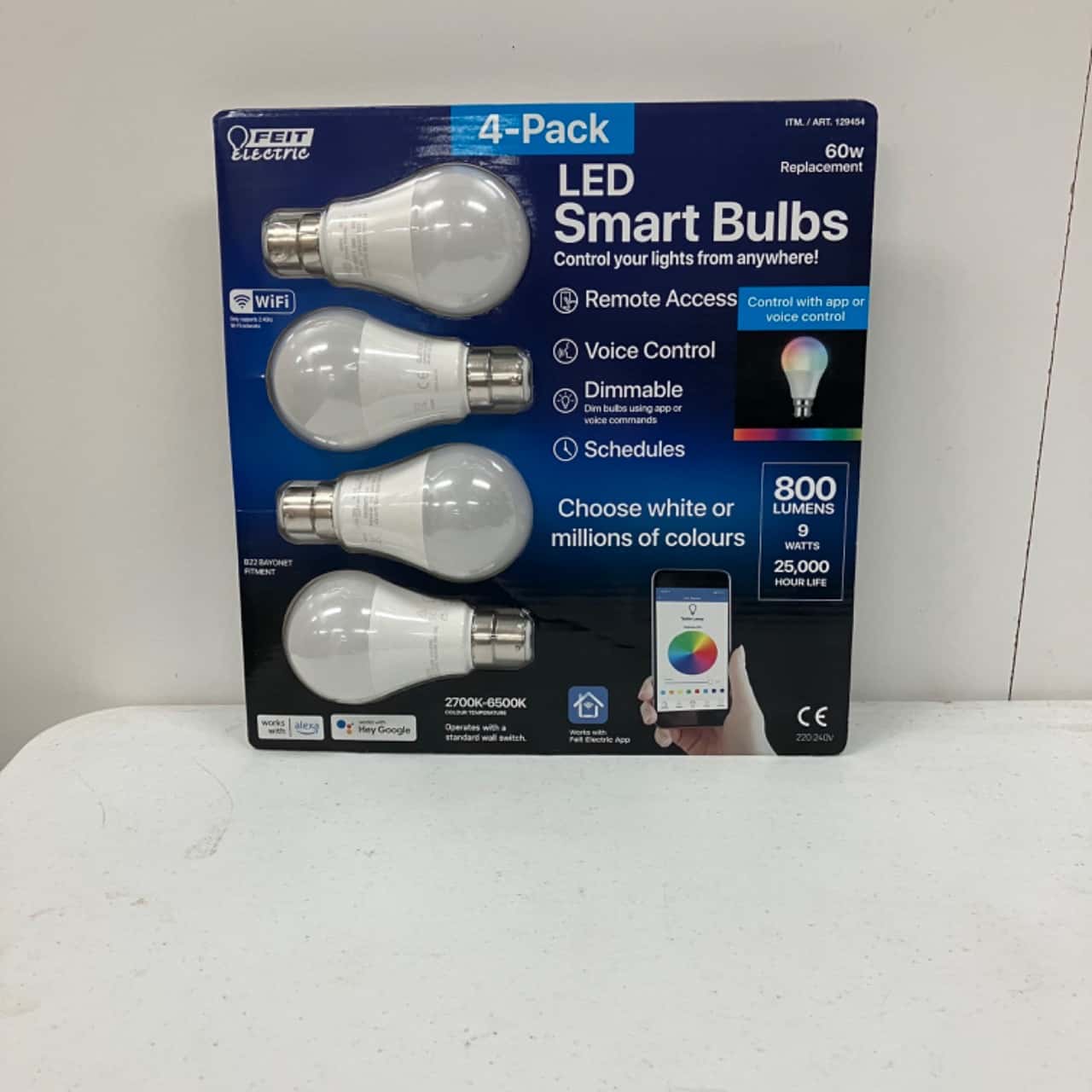 Feit Electric 4 Pack LED Smart Bulbs NEW(s)