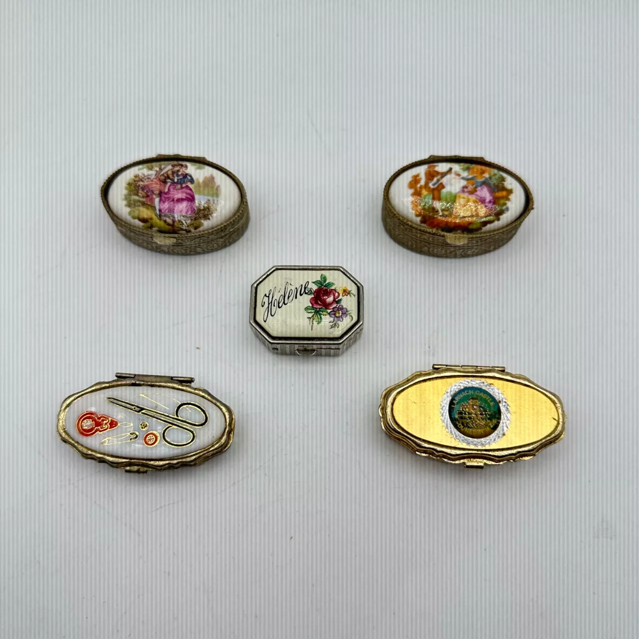 5 Assorted Vintage Pill Boxes(s) - Used Good | Salvos Stores