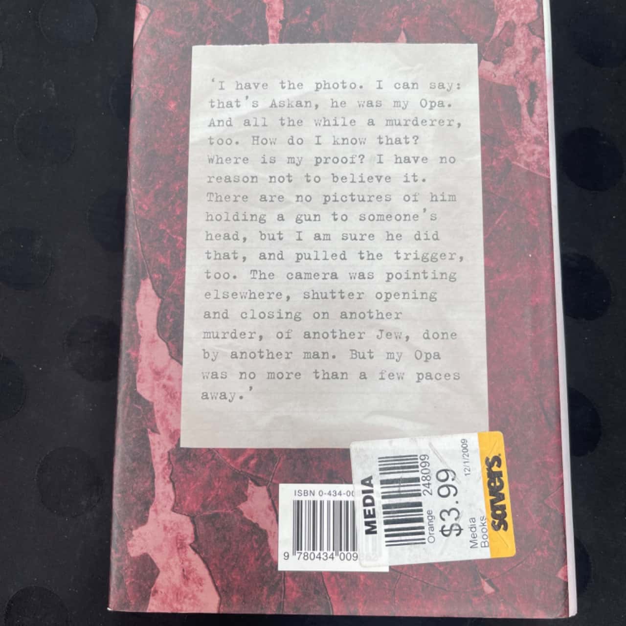 The Dark Room- Rachel Seiffert