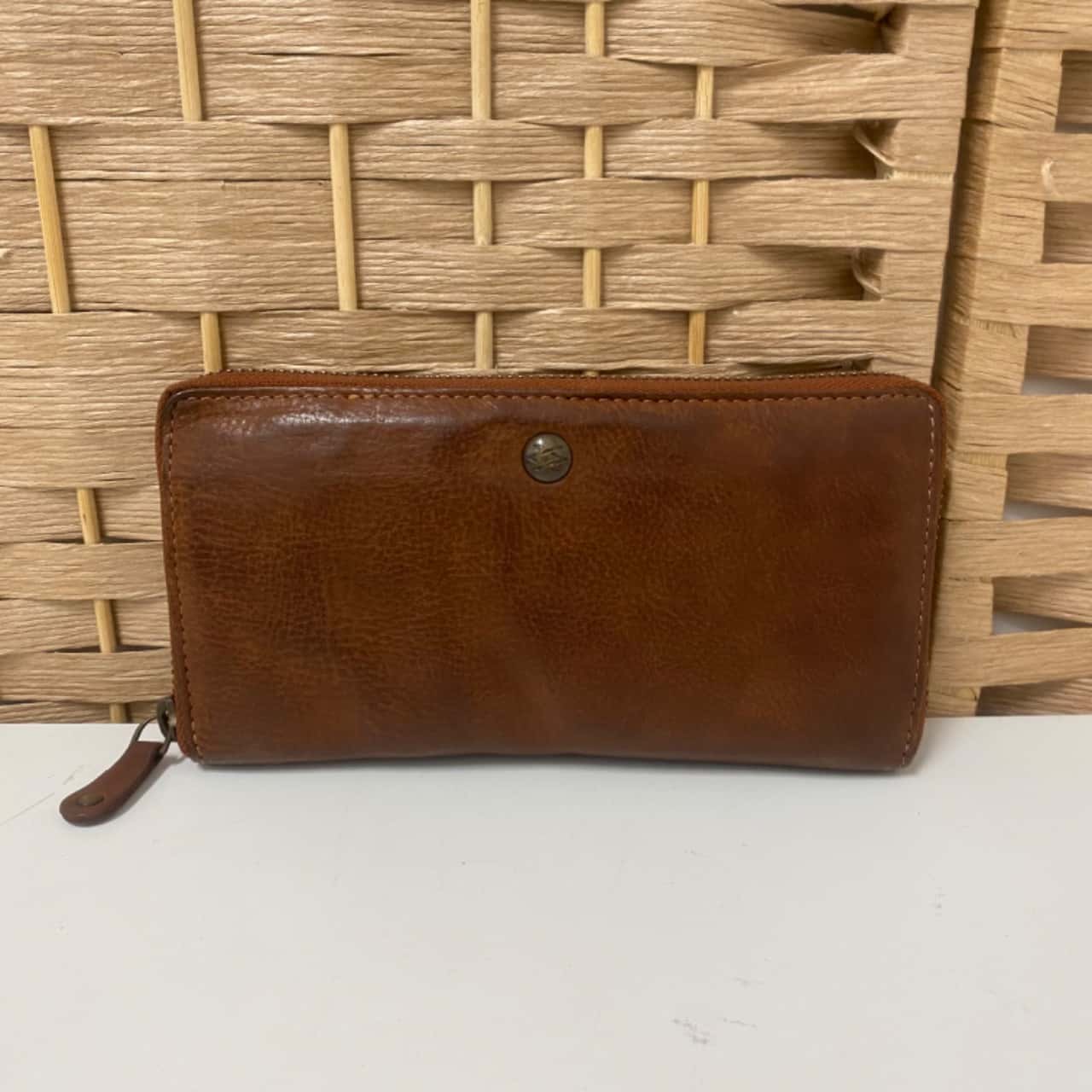 Kompanero Brown Leather Wallet (s)