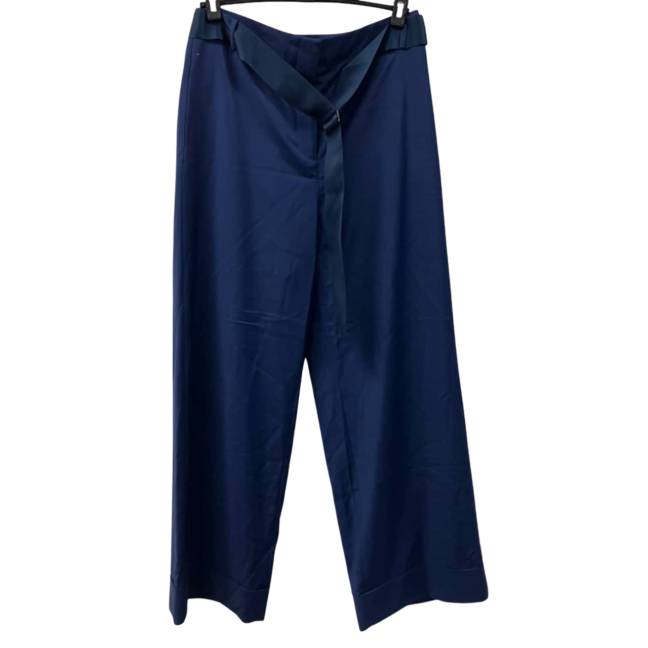 COS Women’s Blue Wool Wide leg Pants Size 42(s)