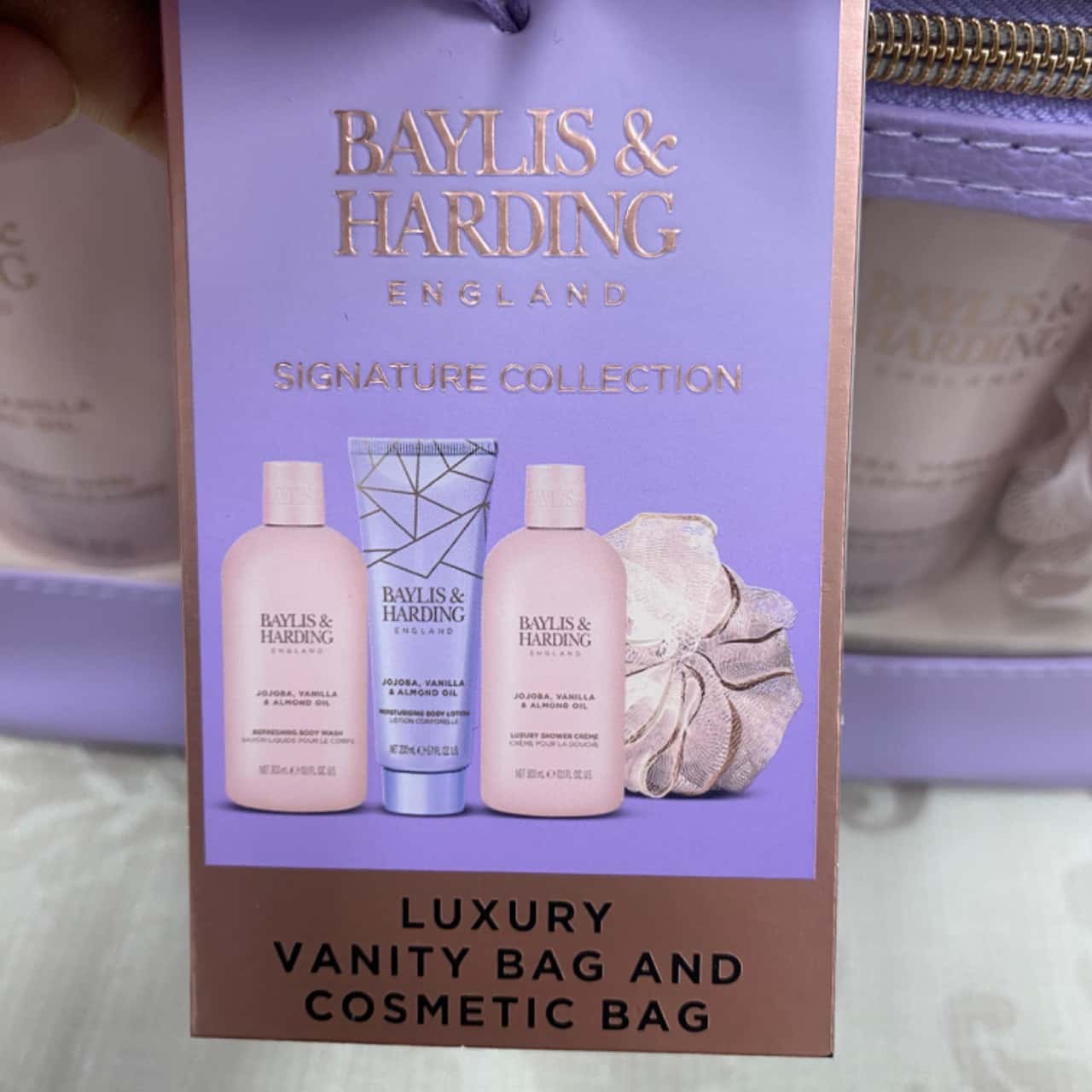 Baylis & Harding England Signature Collection Vanity Bag And Cosmetic ...