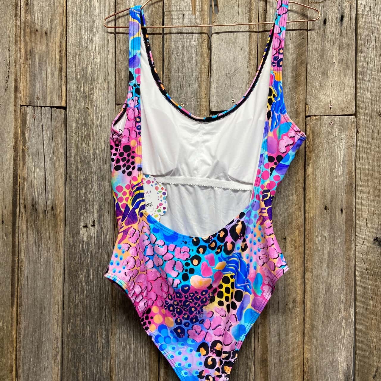Infamous Swim X Kasey Rainbow one piece bathers(s)