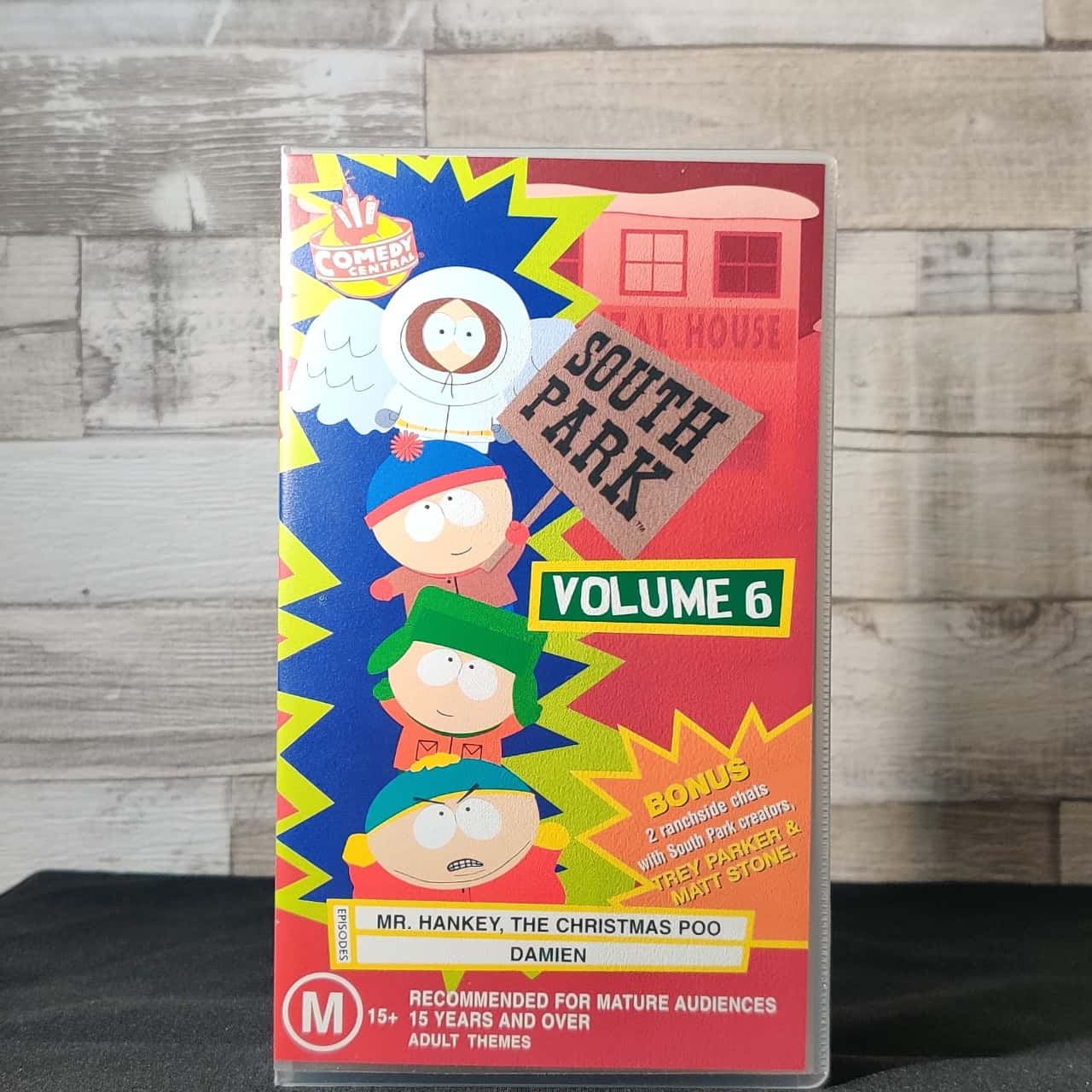 5x South Park Volumes VHS