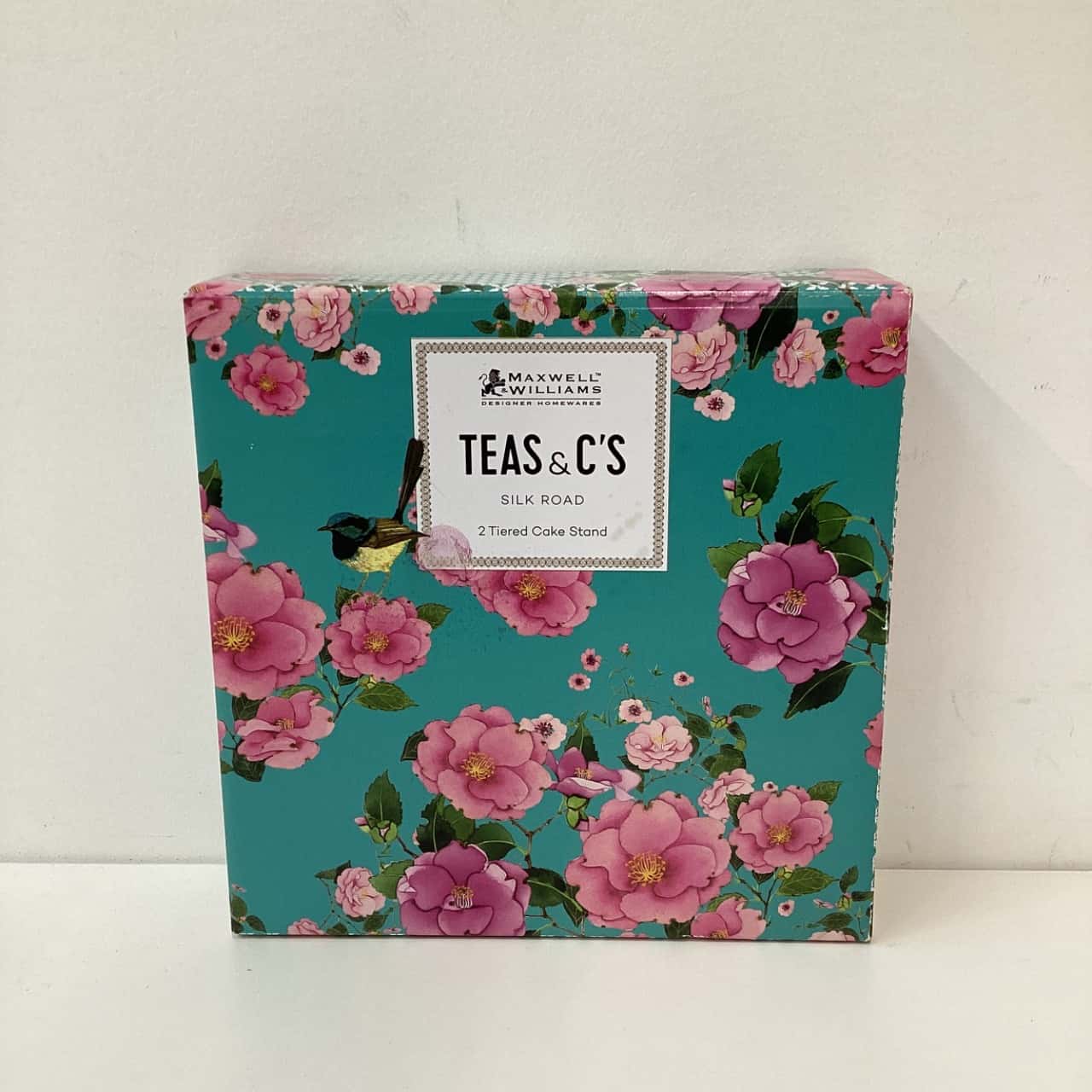 Maxwell & Williams Teas & C's Silk Road 2 Tiered Cake Stand Gift Boxed(s)