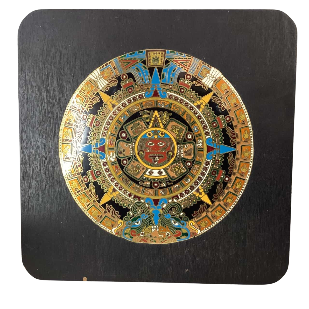 Aztec calendar- Sun stone wall Art, Made in Mexico (s)