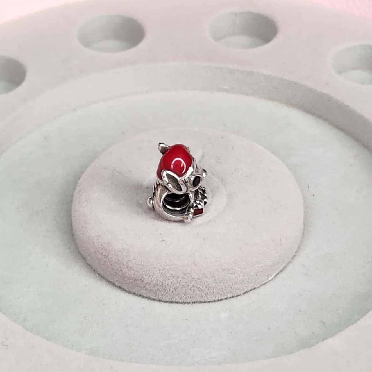 Pandora - Disney - Stitch Christmas Charm - Silver - Retired(s)