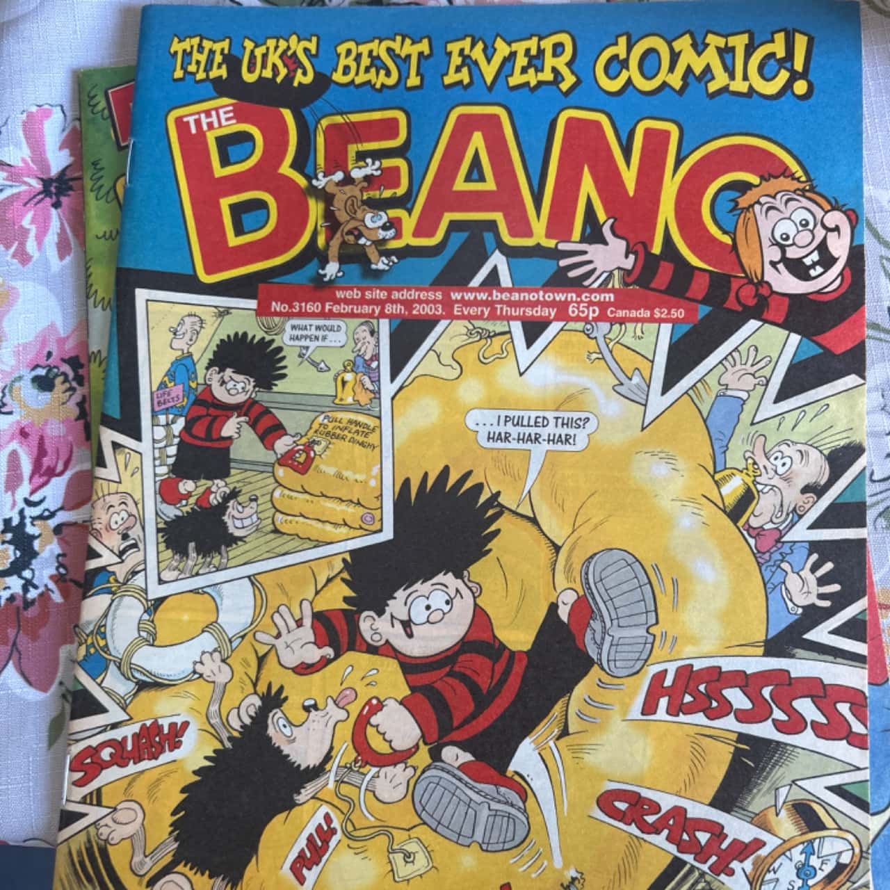 The Beano 5 comics (b4)