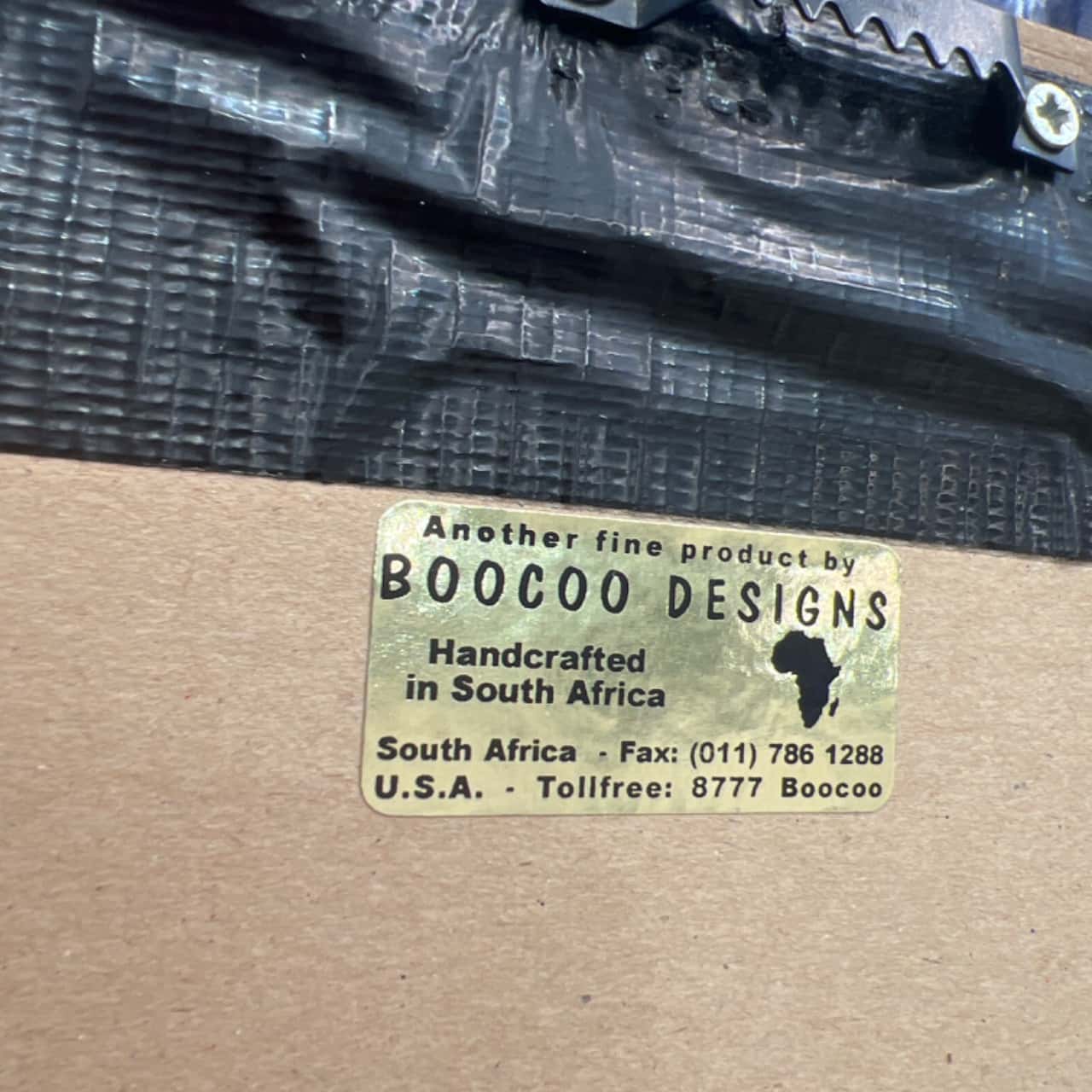 Boocoo Designs Framed HandCrafted In South Africa Pair of 2 Pick Up ...