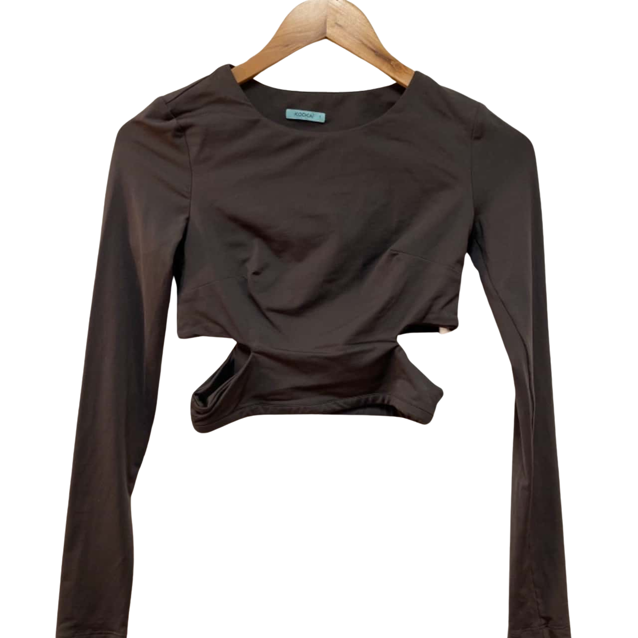 Kookai Womens Size 1 Cropped Grey