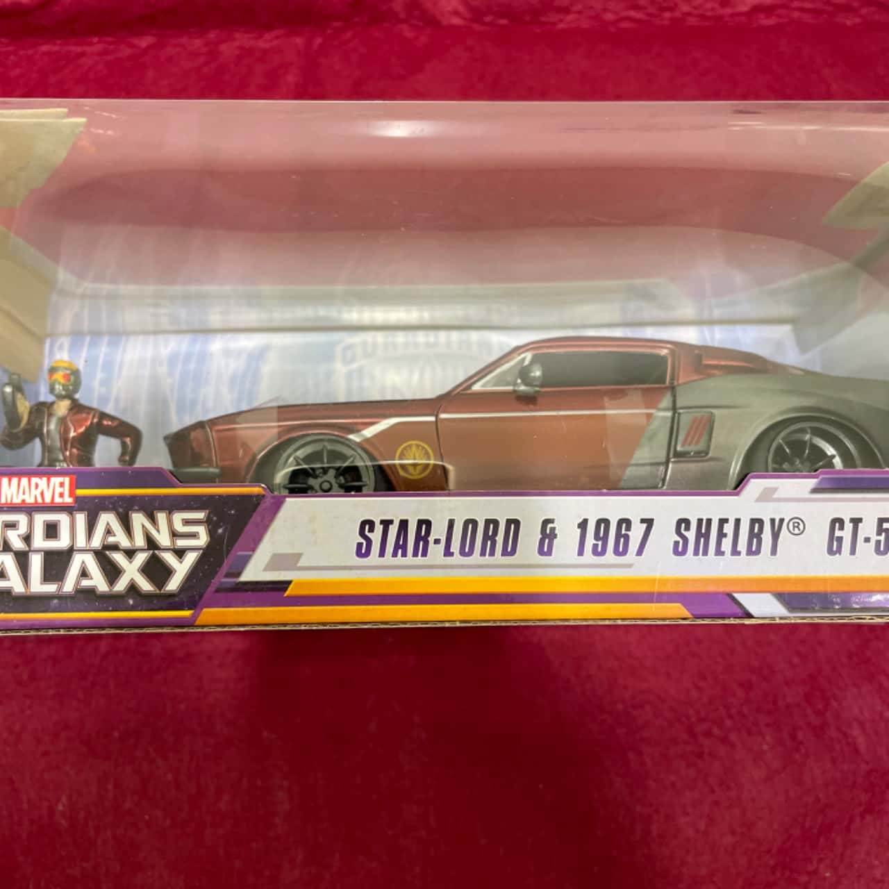 Marvel Guardians of the Galaxy Star Lord and 1967 Shelby