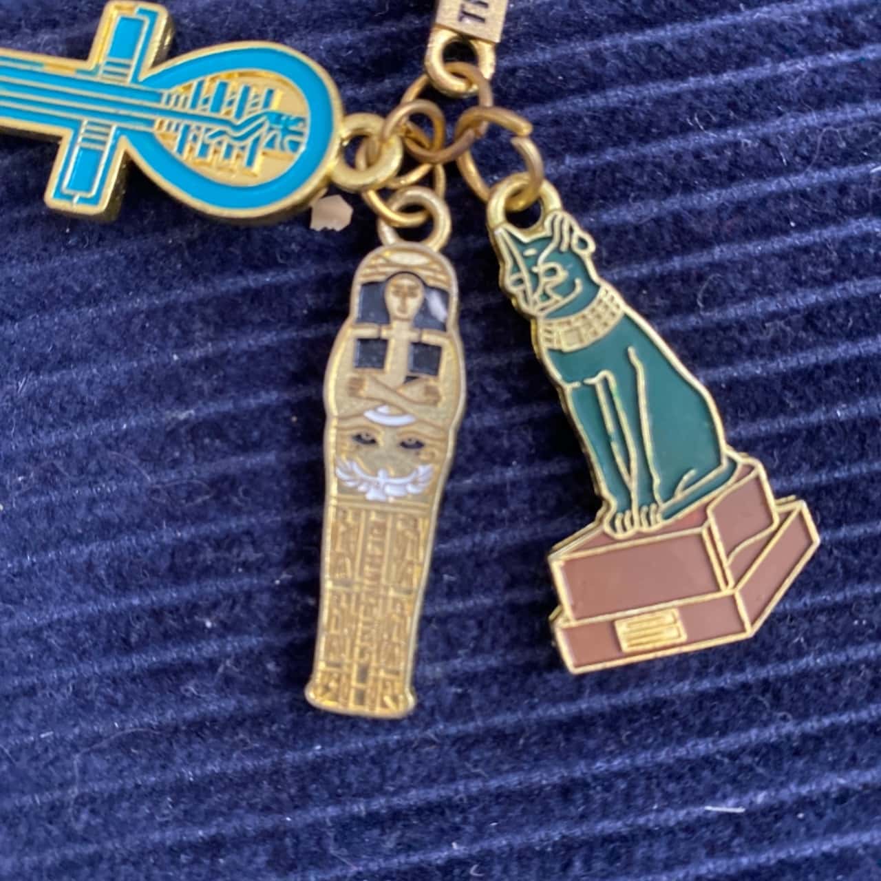 The British Museum Egyptian themed keyring(s)