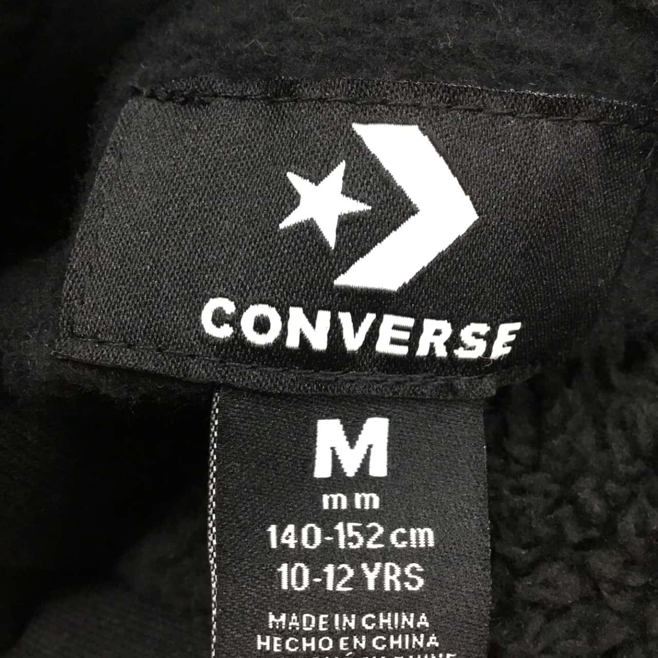 Converse Kids Jumpers Size M Black Hoodie(s)