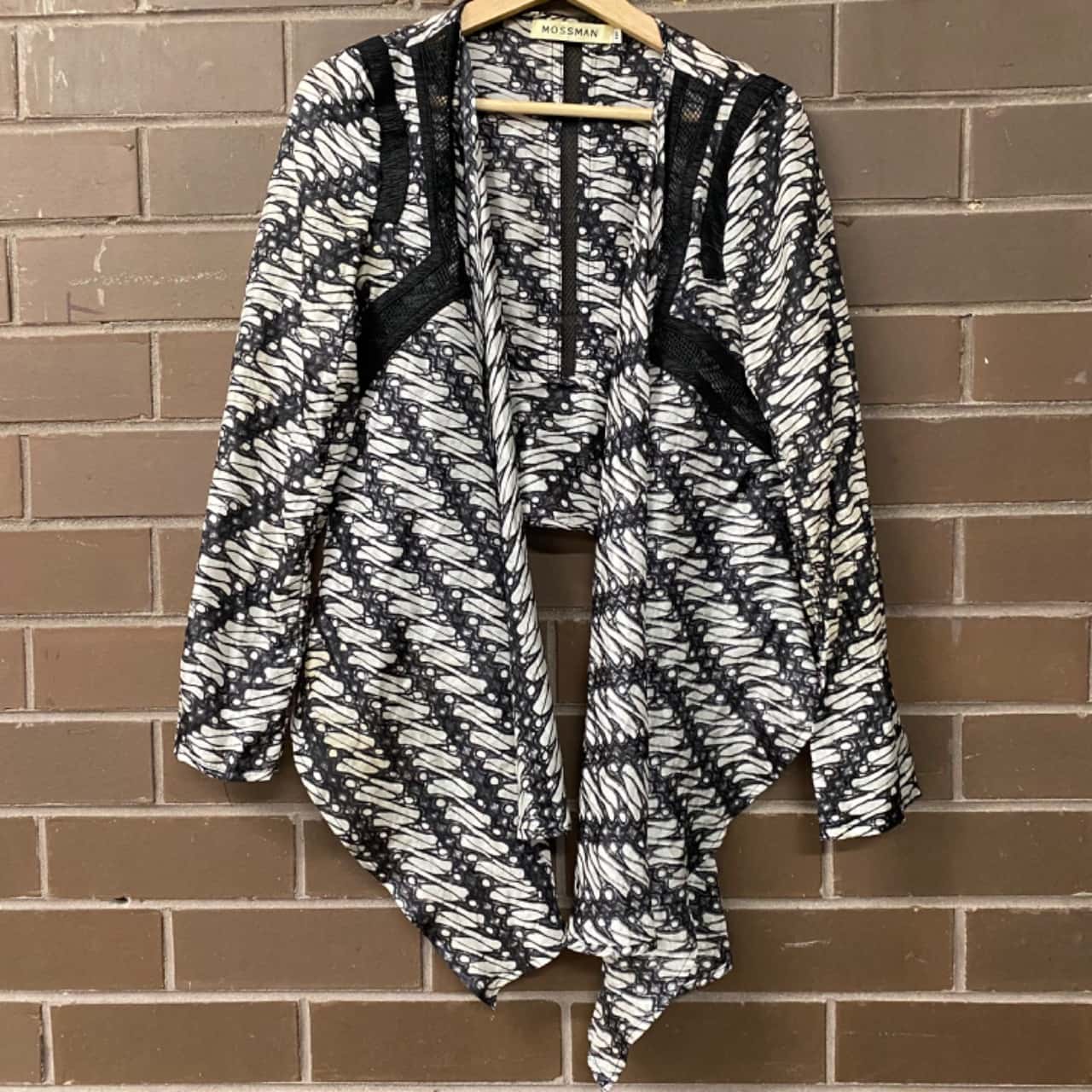 Mossman Womens Size 10 Silk Light Overlay Jacket(s)