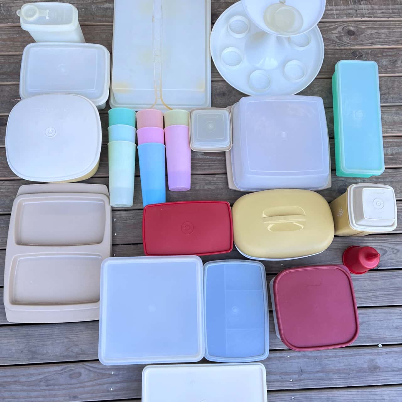 Vintage Lot Of Tupperware BULK LOT(s)