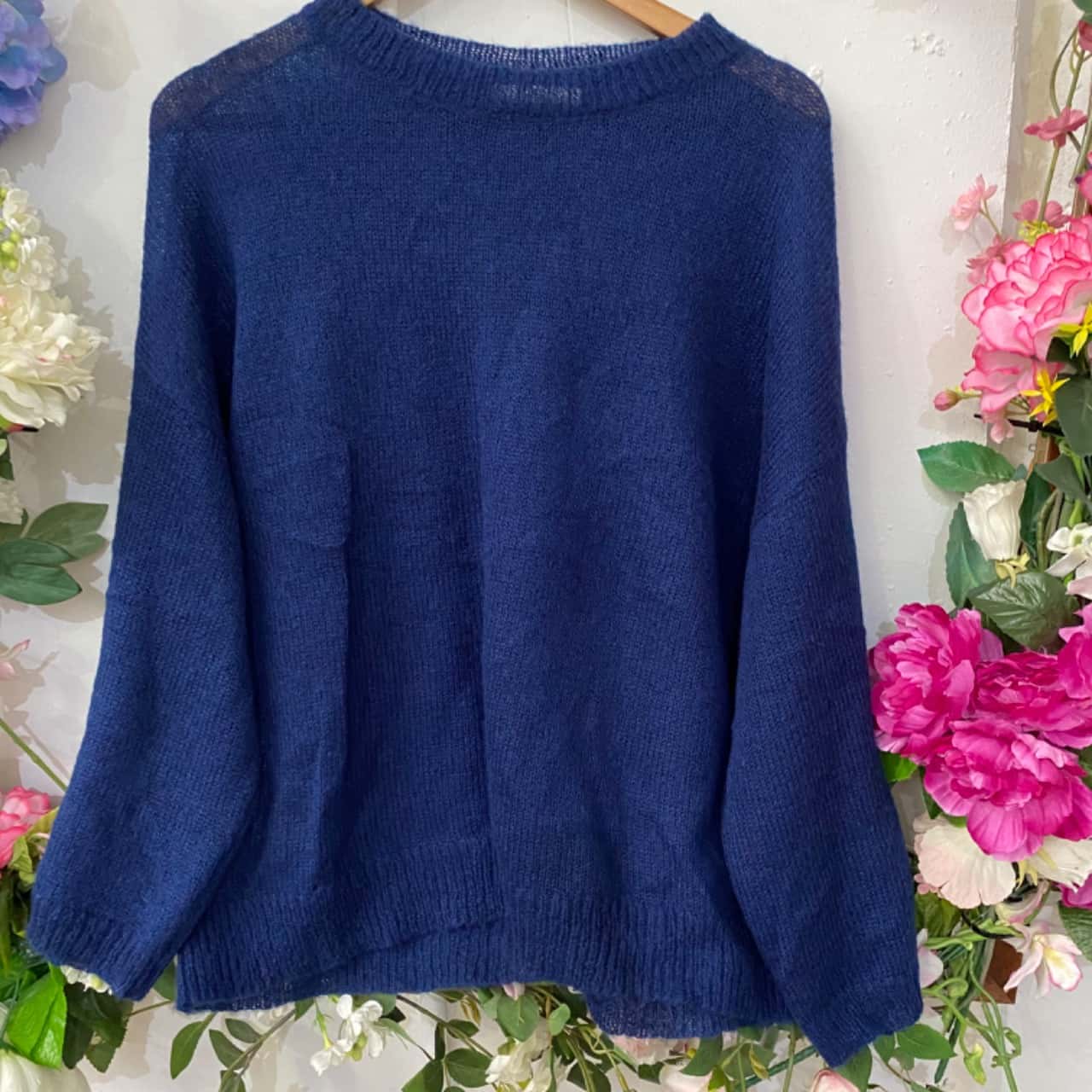 Morrison Womens Size 1 / 2 Crew Neck / Jumpers Blue (s)