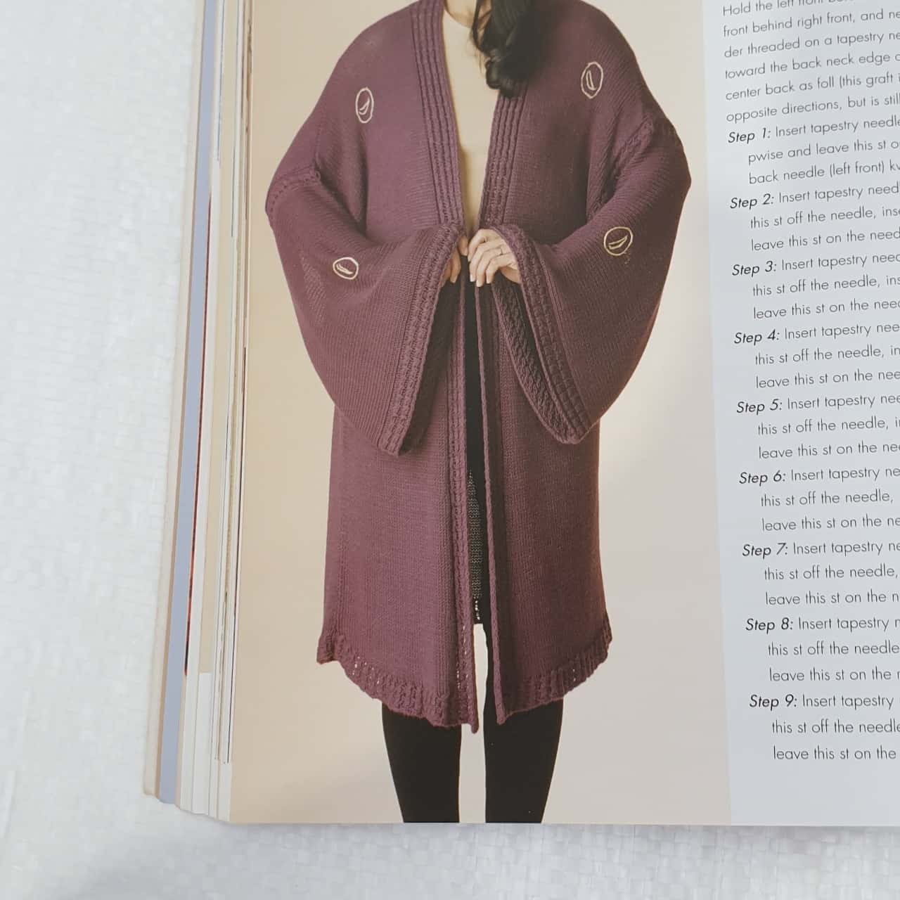 Knit Kimono Book. Vicki Square(s)