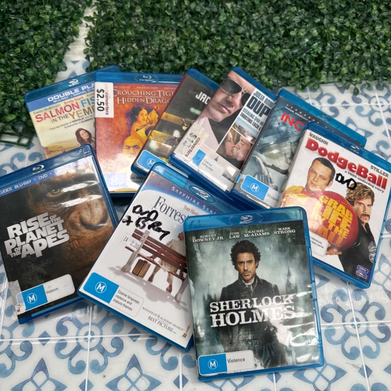 Assorted Blu Ray dvd bundle (s)