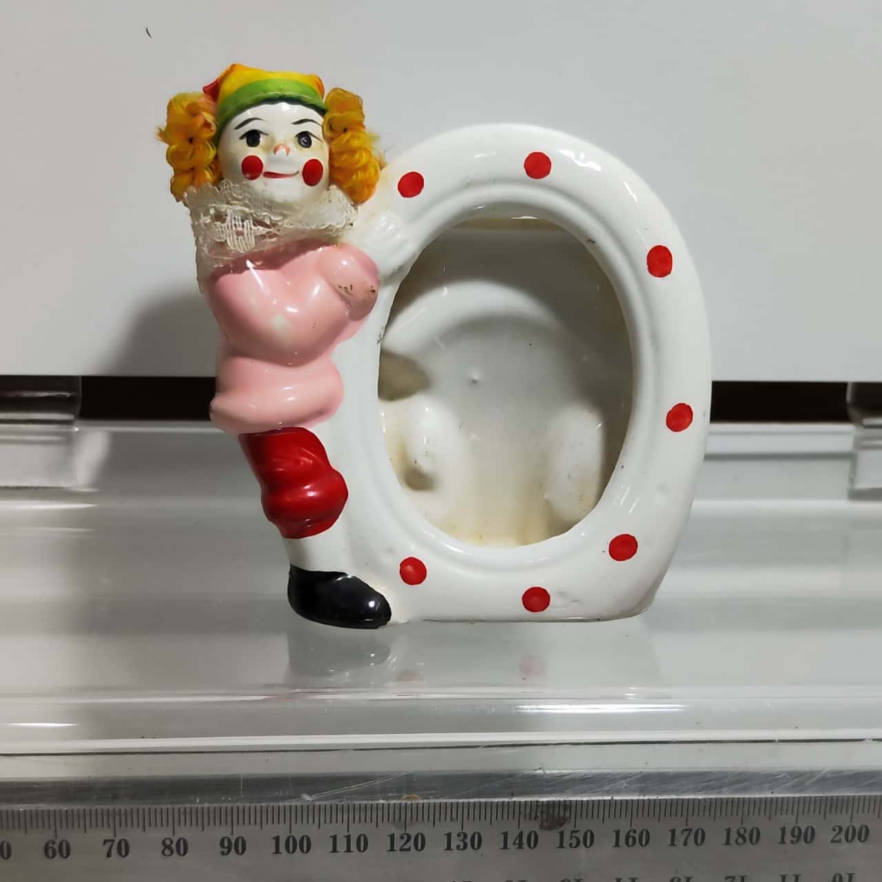 Vintage Clown Ornamental Picture Frame