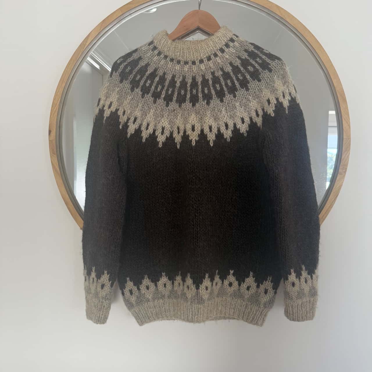 Vintage** Viking Sweaters Iceland Style. Pure Wool FairIsle Jumper ...