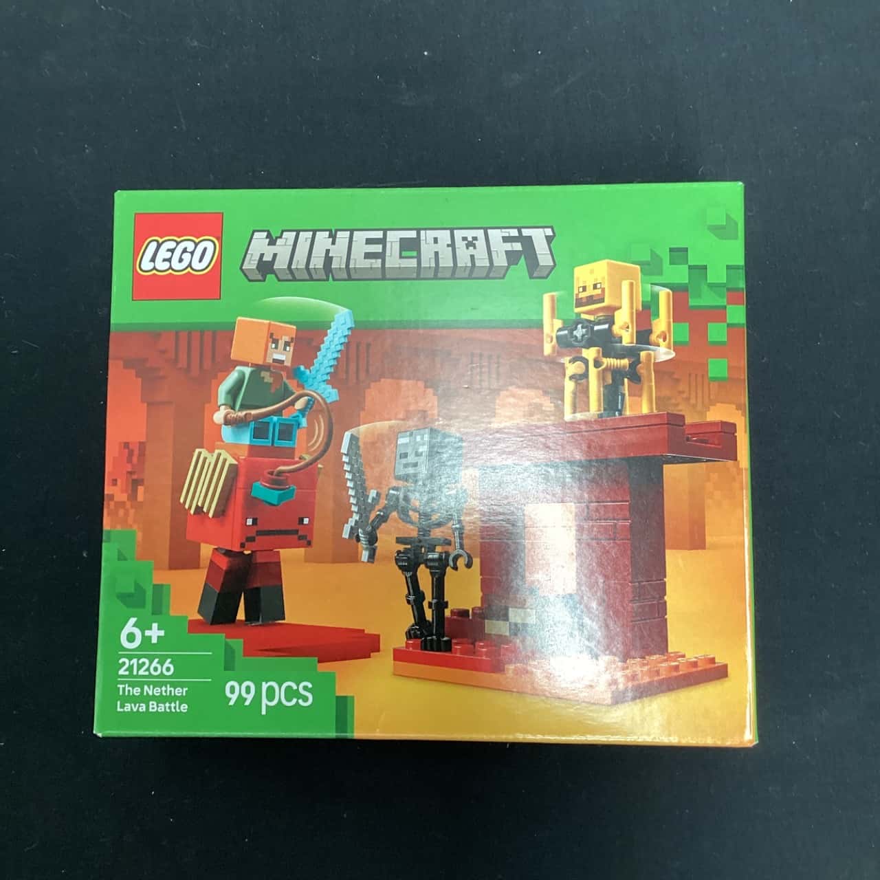 lego Minecraft 6+ The Nether Lava Battle (s)