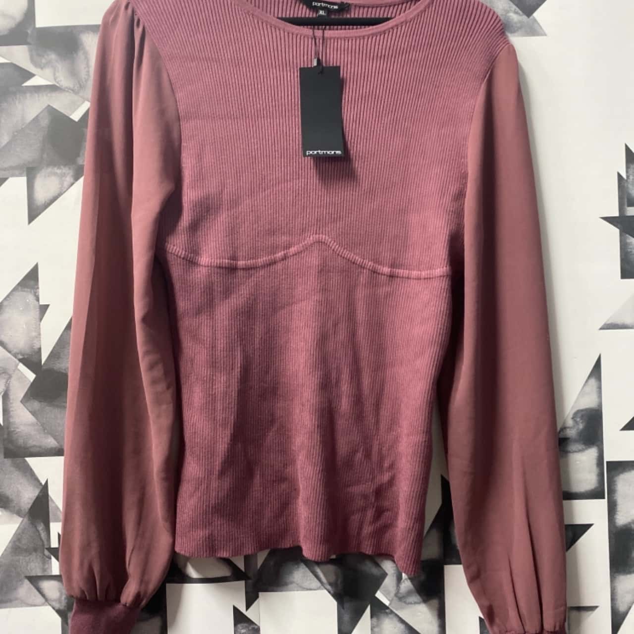 Portmans dusty pink top Size XL new (s)