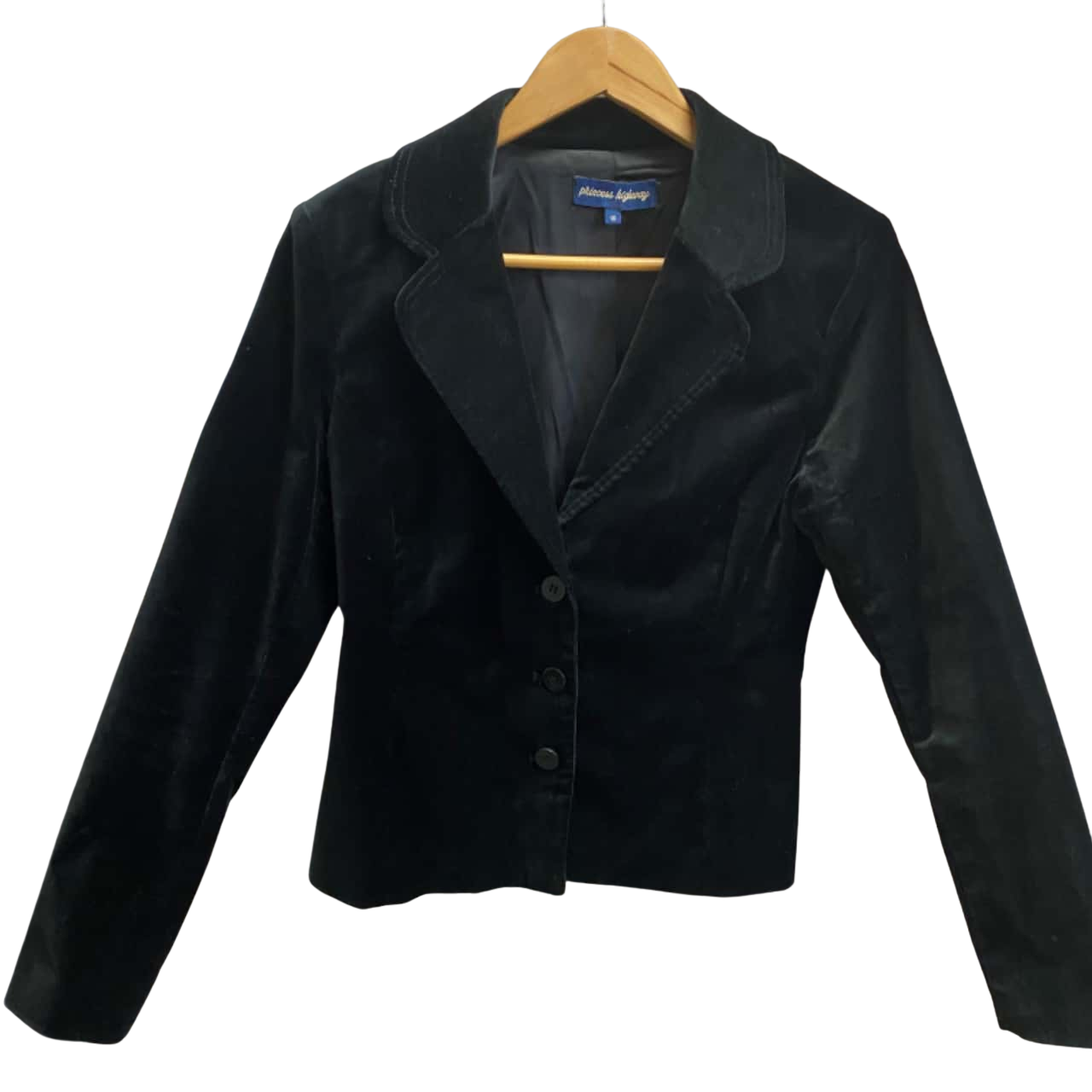 Princess Highway Womens Size 10 Black Velour Jacket(s)