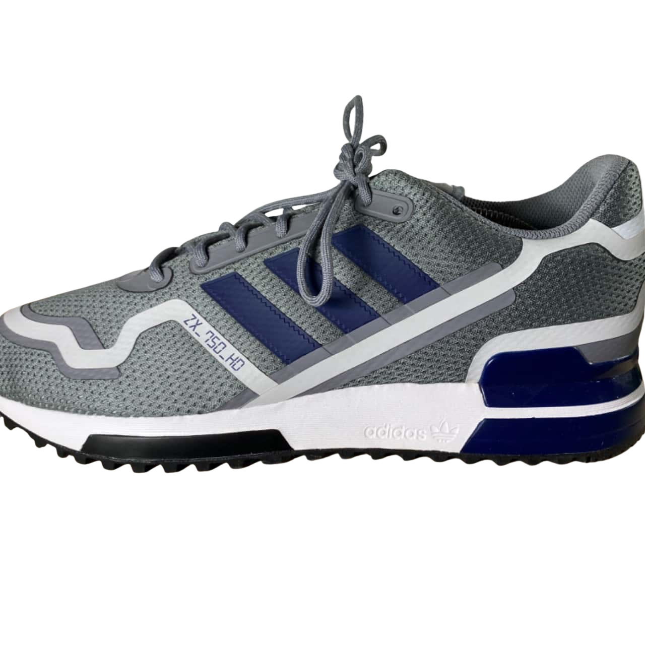 Adidas Mens ZX 750 HD Sneakers Size 10.5 / 11 Blue / Grey / White