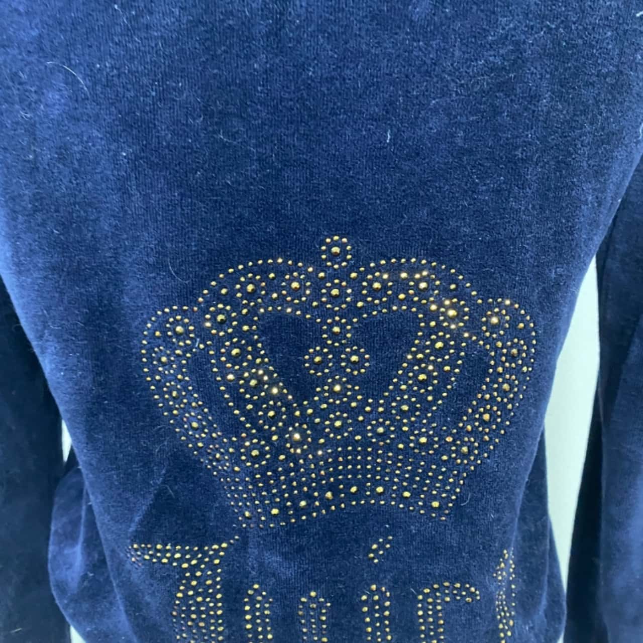 Juicy Couture Womens Size M Navy Blue TRACKSUIT