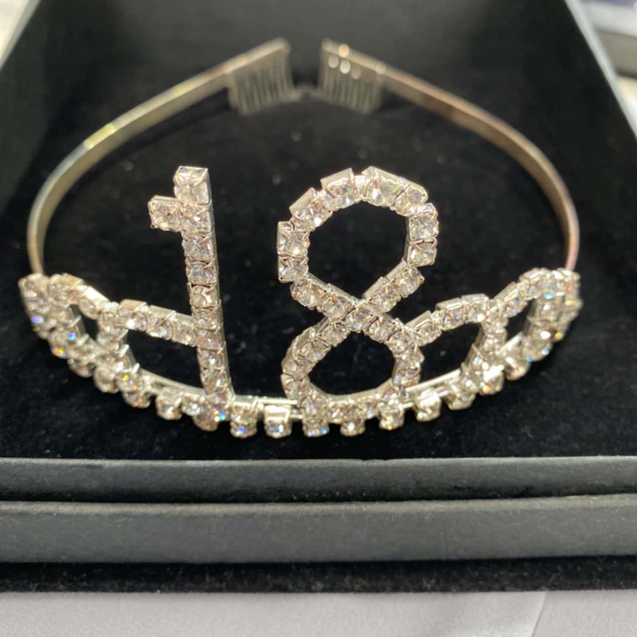 *Discount SALE* Metal Happy 18th Birthday Tiara (In Box)(s)